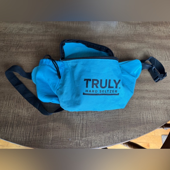 TRULY | Bags | Truly Hard Seltzer Blue Fanny Pack | Poshmark